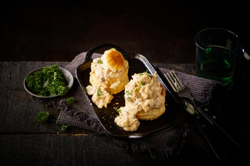 Kipragout incl. pasteitje